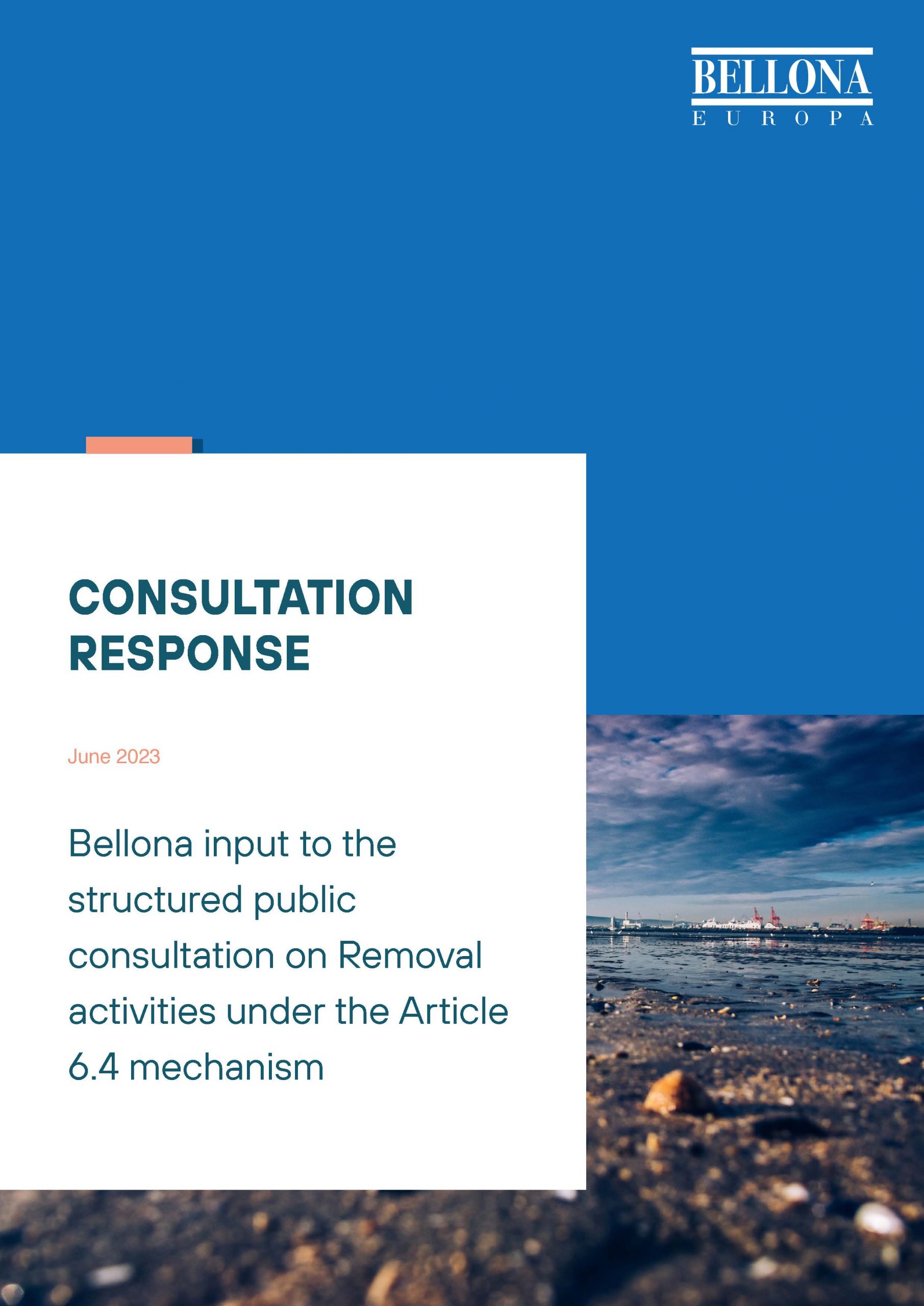 Consultation Response - Update: Bellona input to the structured public ...