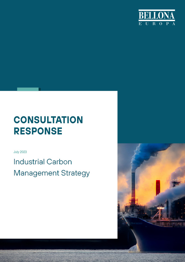 Consultation Response: Industrial Carbon Management Strategy - Bellona.org