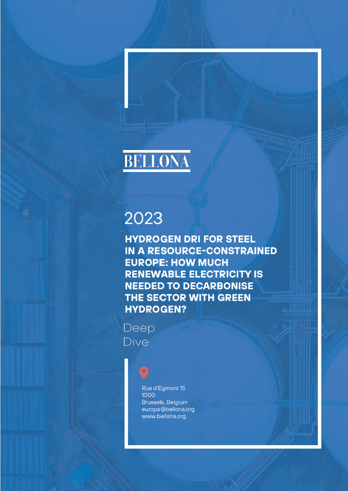Hydrogen DRI for Steel in a Resource-Constrained Europe: How Much ...